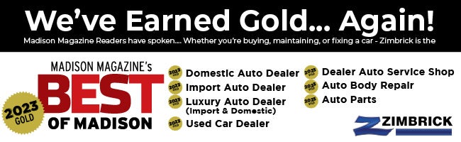 Zimbrick Automotive Group Awards | Madison WI | Middleton